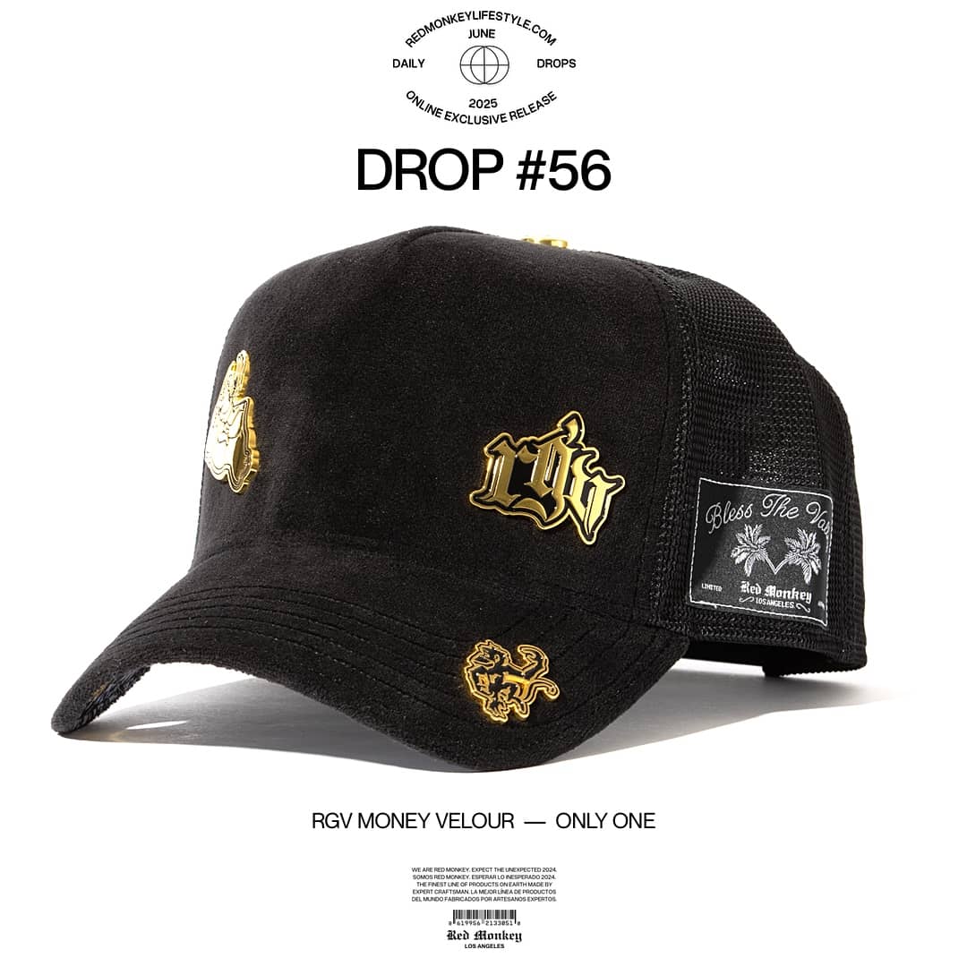 Bless The Valley - Black Velour – Red Monkey Lifestyle