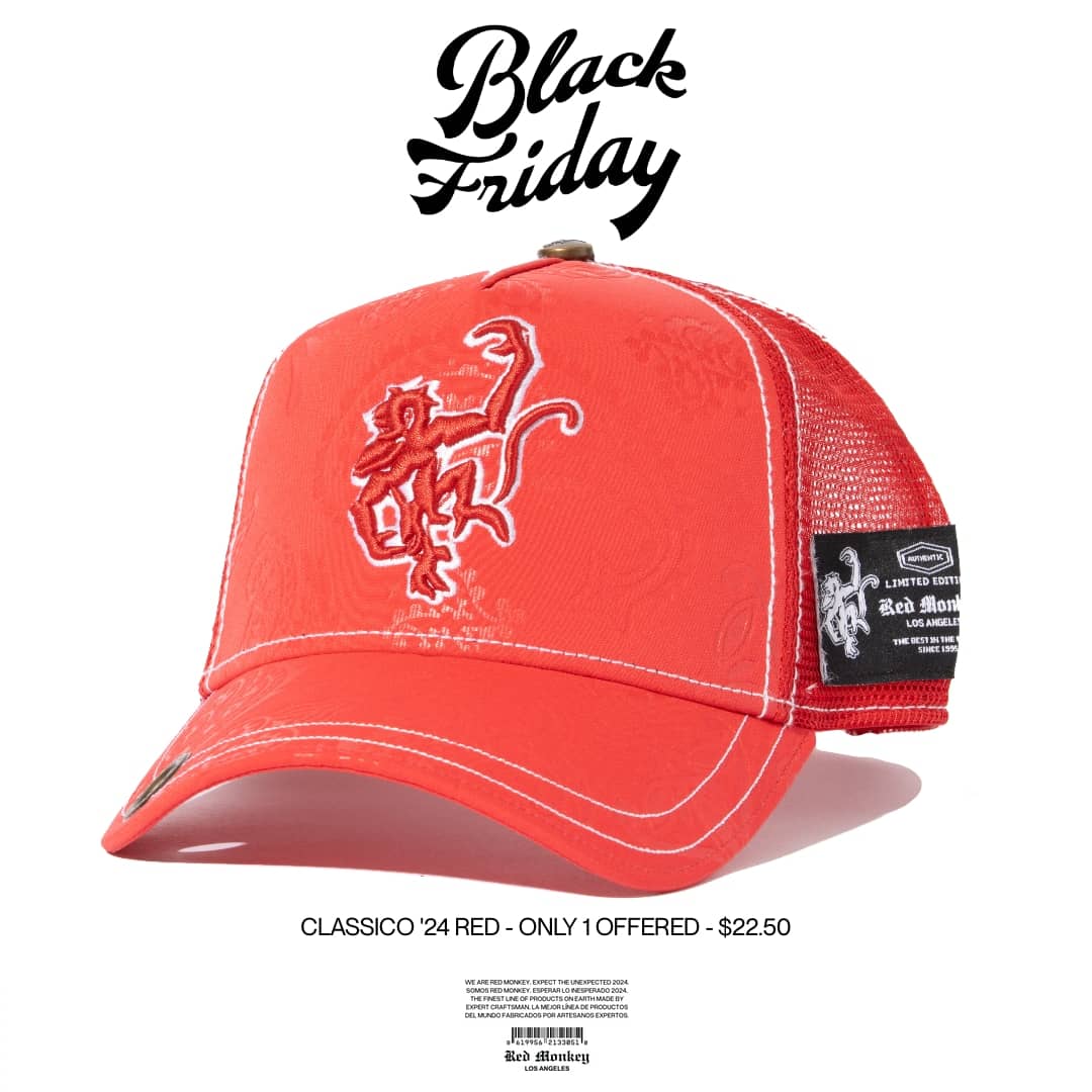 Classico '24 Red Black Friday – Red Monkey Lifestyle